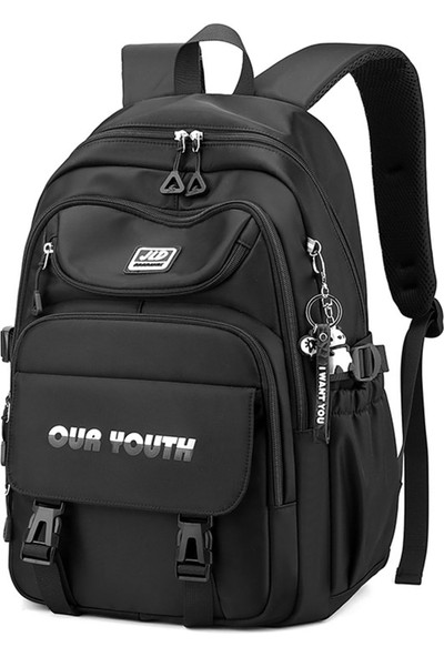 Situ Store Büyük Kapasiteli Çok Bölmeli Sırt Çantası - Siyah (Yurt Dışından)