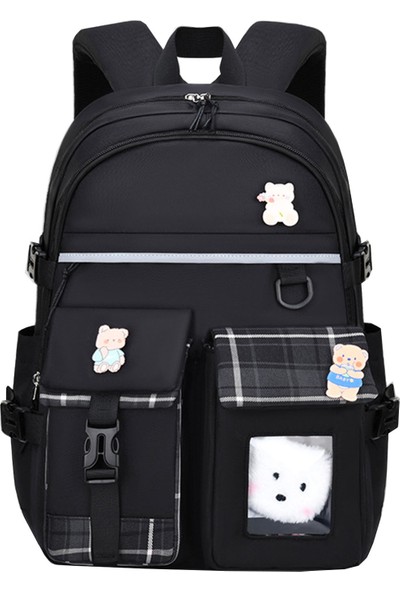 Situ Store Büyük Kapasiteli Çok Bölmeli Sırt Çantası - Siyah (Yurt Dışından)