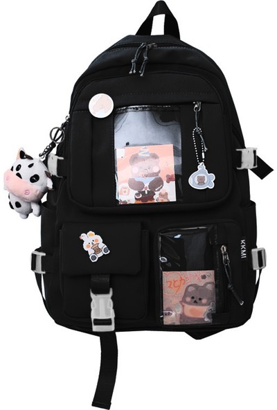 Situ Store Büyük Kapasiteli Çok Bölmeli Sırt Çantası - Siyah (Yurt Dışından)