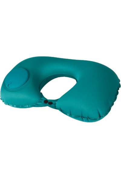 Artspot U Şeklinde Şişme Boyun Yastığı - Yeşil (Yurt Dışından)