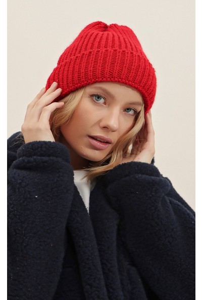 Luminos Butik Unisex Fitilli Örgü Bere 1150 Luminos Butik Unisex Fitilli Örgü Bere 1150