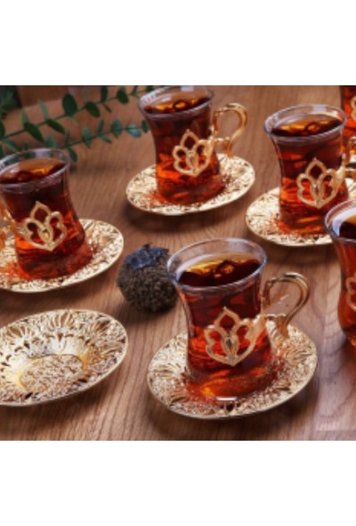 Eha Harman Çay Seti Altın