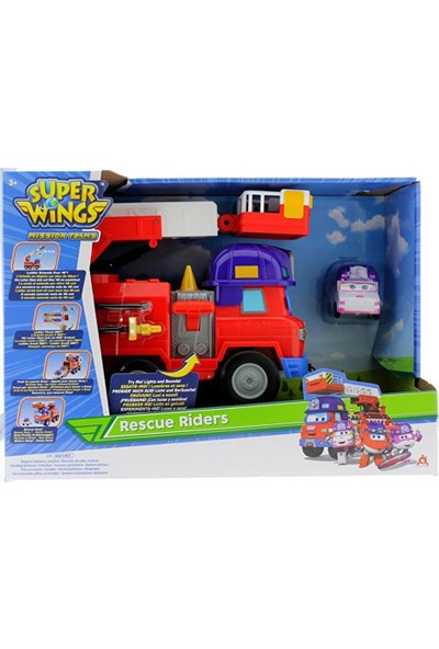 Harika Kanatlar Sesli ve Işıklı Zoe ve Itfaiye Aracı Oyun Seti