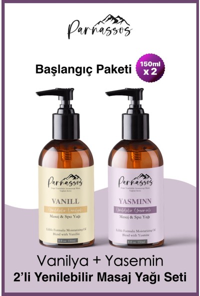 Parnassos Aromaterapi Yenilebilir Vanilya Masaj Yağı Jasmin Doğal Masaj Yağı Parna 150 ml Parnassos Aromaterapi Yenilebilir Vanilya Masaj Yağı Jasmin Doğal Masaj Yağı Parna 150 ml