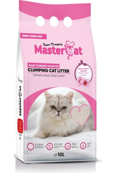 Mastercat Baby Powder 10 lt Bebek Pudralı Mastercat Baby Powder 10 lt Bebek Pudralı