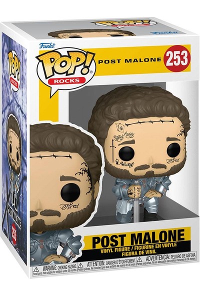 Funko Pop Figür: Music Rocks : Knight Post Malone Funko Pop Figür: Music Rocks : Knight Post Malone