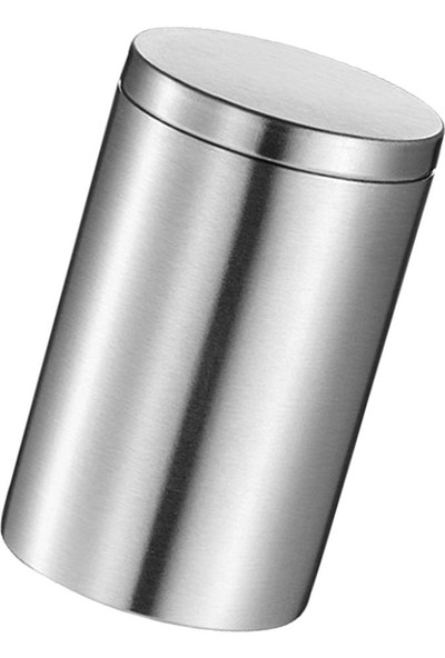 Yuvarlak Paslanmaz Çelik Kapalı Kavanoz Depolama Yuvarlak Paslanmaz Çelik Kapalı Kavanoz Depolama