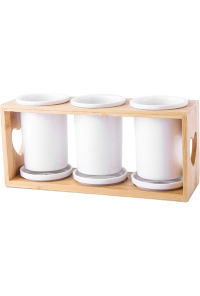 Mutfak Gereçleri ile Sofra Takımı Organizatör Tutucu 3 Kişilik Caddy Seti Mutfak Gereçleri ile Sofra Takımı Organizatör Tutucu 3 Kişilik Caddy Seti