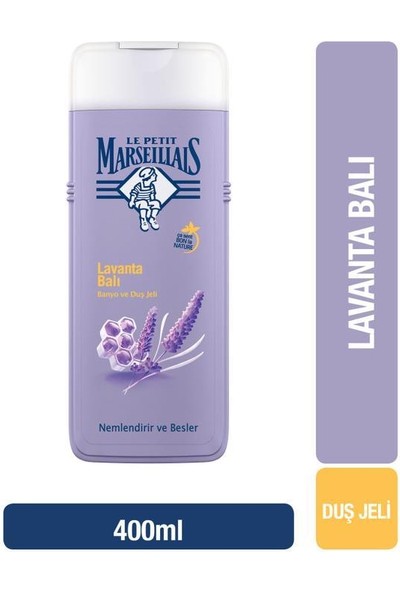 Le Petit Marseillais Lavanta Balı Duş Jeli 400 Ml
