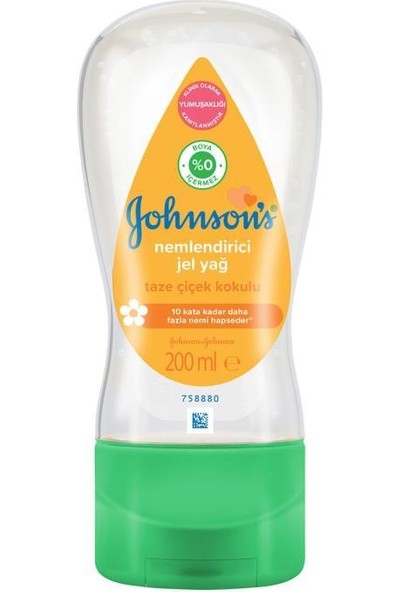 Johnson’s Baby Nemlendirici Jel Yağ 200 ml