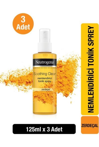 Neutrogena Soothing Clear Tonik 125 ml x3 Neutrogena Soothing Clear Tonik 125 ml x3