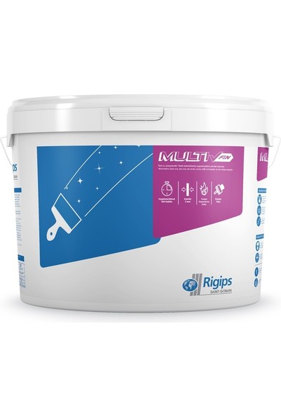 Rigips Multifin 4kg - Derz & Saten Alçısı