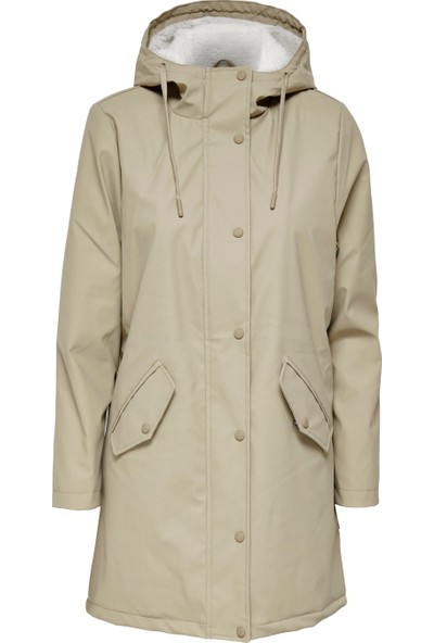 Only Kadın Su Geçirmez Uzun Mont 15206116 Only Kadın Su Geçirmez Uzun Mont 15206116