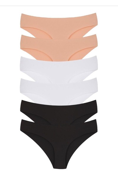 HK Global 6'lı Lazer Kesim Külot