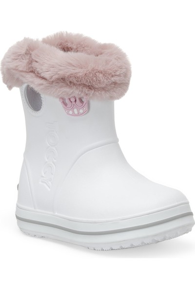 Tog x P 2pr Beyaz Kız Çocuk Yağmur Çizmesi