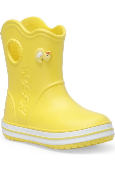 Tog F 2pr Sarı Kız Çocuk Yağmur Çizmesi