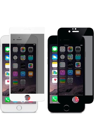 Bzontech iPhone 6 Hayalet Ekran Koruyucu Tam Kaplayan Gizli Iphone 6s-Beyaz Bzontech iPhone 6 Hayalet Ekran Koruyucu Tam Kaplayan Gizli Iphone 6s-Beyaz