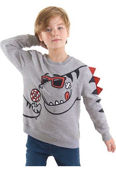 Denokids Şekerci Dino Erkek Çocuk Sweatshirt