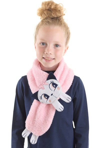 Mushi Kedi Sue Kız Çocuk Atkı