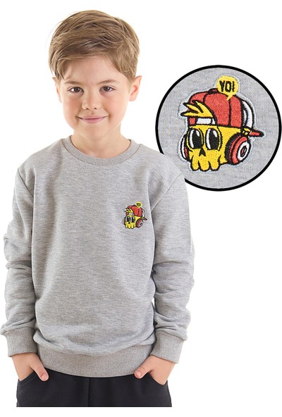 Mushi Kurukafa Erkek Çocuk Sweatshirt