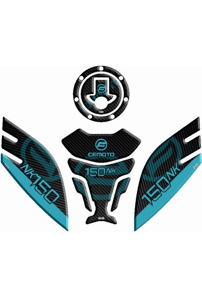 Gogomoto Cf Moto 150 Nk Uyumlu Tank Pad Set 001 Gogomoto Cf Moto 150 Nk Uyumlu Tank Pad Set 001