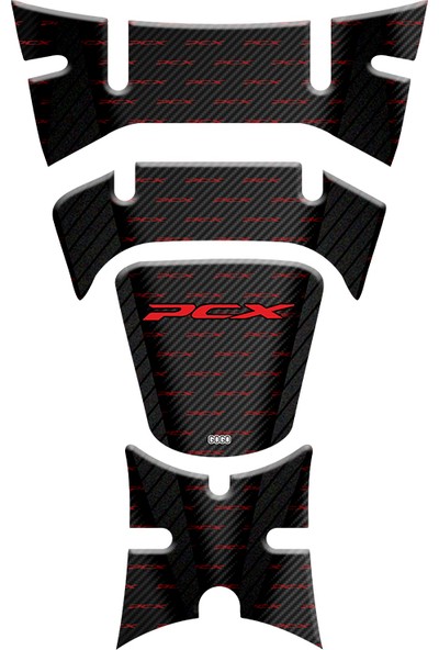 Gogomoto Honda Pcx 2018-2020 Uyumlu Tank Pad 003 Gogomoto Honda Pcx 2018-2020 Uyumlu Tank Pad 003