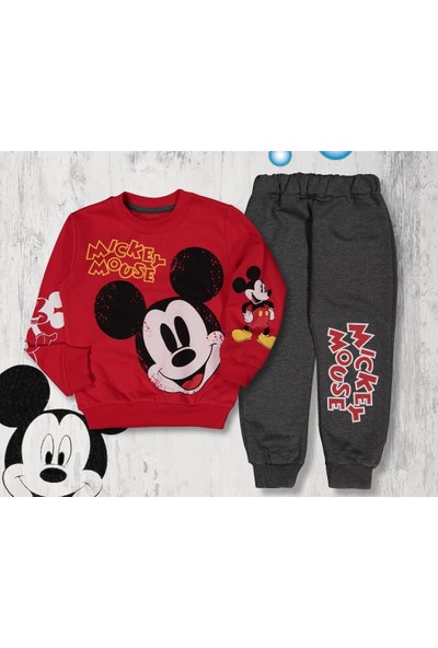 Masal Dünyası Bursa Mickey Mouse Desenli Erkek Çocuk Alt-Üst Takım 2 Renk 3-6 Yaş Masal Dünyası Bursa Mickey Mouse Desenli Erkek Çocuk Alt-Üst Takım 2 Renk 3-6 Yaş