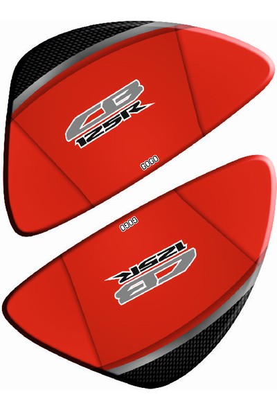 Gogomoto Honda CB125R Uyumlu Yan Pad