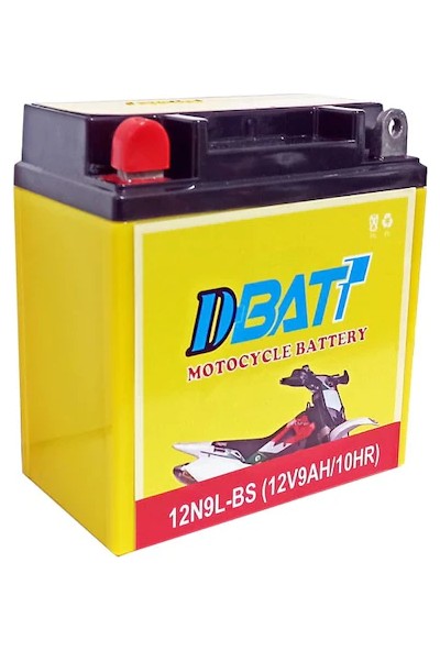 D-Batt 12N9L-BS 12 V 9 Ah Motosiklet Akü