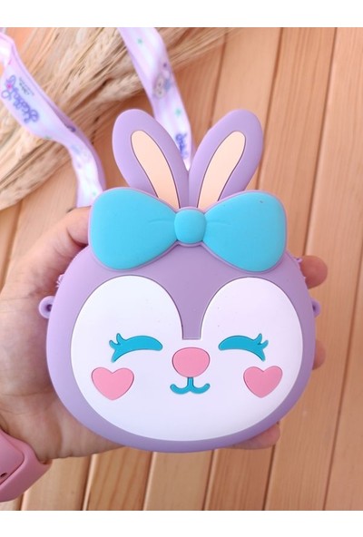 EyER Shoping Tavşan Figürlü Renkli Cüzdan Boy Askılı Çanta EyER Shoping Tavşan Figürlü Renkli Cüzdan Boy Askılı Çanta