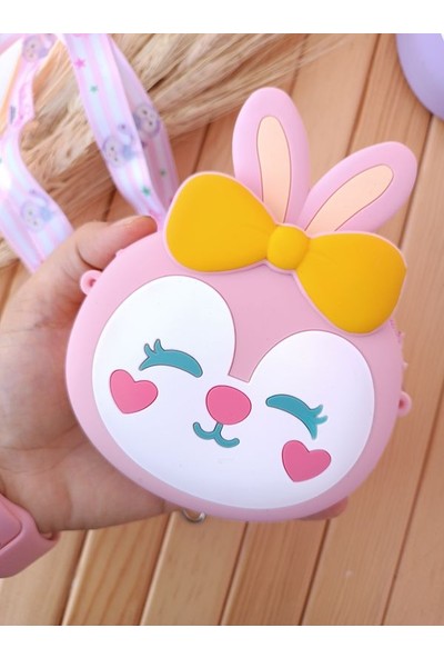 EyER Shoping Tavşan Figürlü Renkli Cüzdan Boy Askılı Çanta EyER Shoping Tavşan Figürlü Renkli Cüzdan Boy Askılı Çanta