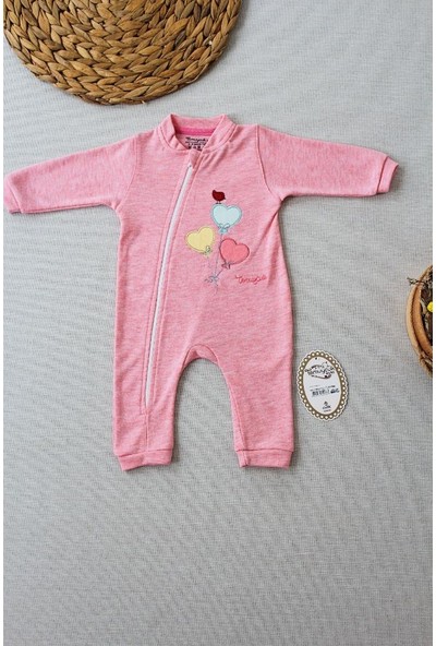 Miss SK Tulum Kalp Balonlu Kız Bebek Pembe 24-36 Ay PS10046 Miss SK Tulum Kalp Balonlu Kız Bebek Pembe 24-36 Ay PS10046