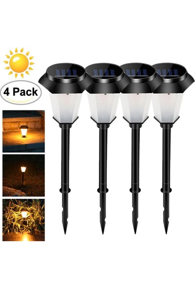 Zigver 4 Adet Led Solar Güneş Enerjili Titrek Alev Işık Bahçe Ve Dış Mekan Aydınlatması Zigver 4 Adet Led Solar Güneş Enerjili Titrek Alev Işık Bahçe Ve Dış Mekan Aydınlatması