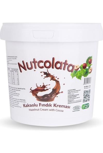 Nutcolata Kakaolu Fındık Kreması 10 kg