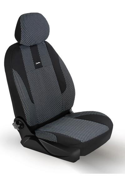 Carpiel Special Seri Universal Oto Koltuk Kılıfı Tam Set Siyah