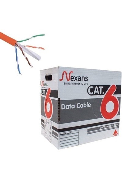 Nexans Cat6 Utp 4X2X23 Awg Lsoh Nexans Cat6 Utp 4X2X23 Awg Lsoh