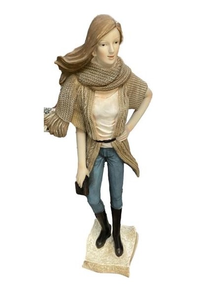 Zücev Kadın Figürlü Biblo Zücev Kadın Figürlü Biblo