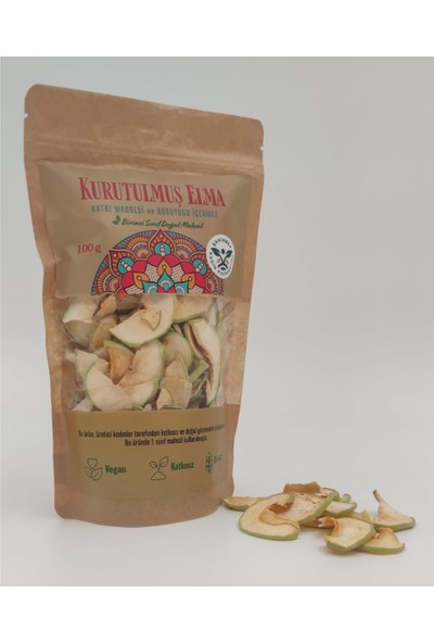 Şahinbey Kadın Kooperatifi Kurutulmuş Elma 100 gr Şahinbey Kadın Kooperatifi Kurutulmuş Elma 100 gr