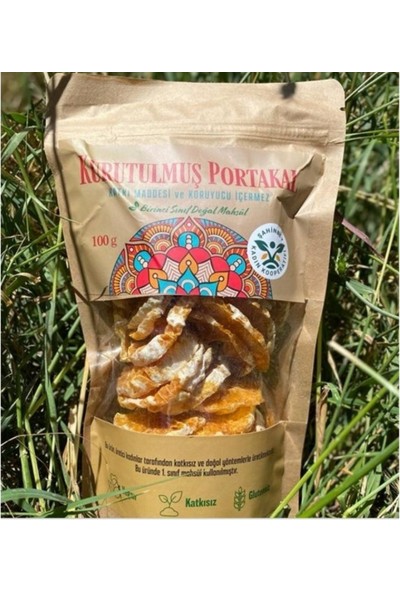 Kurutulmuş Kabuksuz Portakal 50 gr