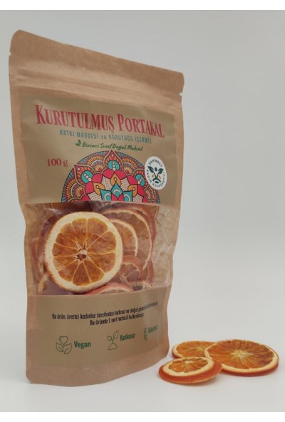 Şahinbey Kadın Kooperatifi Kabuklu Kurutulmuş Portakal 100 gr Şahinbey Kadın Kooperatifi Kabuklu Kurutulmuş Portakal 100 gr