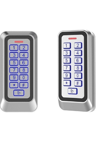 Vktek Rfıd Metal Kasa Şifreli Kapı Kilidi-Kartlı Geçiş Kontrol Sistemi 10 Adet Anahtarlık Vktek Rfıd Metal Kasa Şifreli Kapı Kilidi-Kartlı Geçiş Kontrol Sistemi 10 Adet Anahtarlık