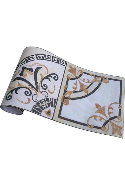 Vonluxe Pvc Karo Çıkartmaları Yağ Boyama ile Duvar SANATI-20X500CM/RULO 08 (Yurt Dışından)