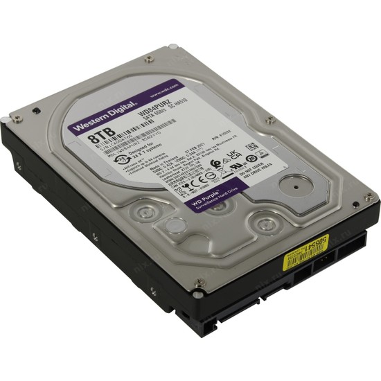 Wd Purple 8tb 5640RPM 128 MB Sata3 6gbit/sn WD84PURZ 7/24 Fiyatı