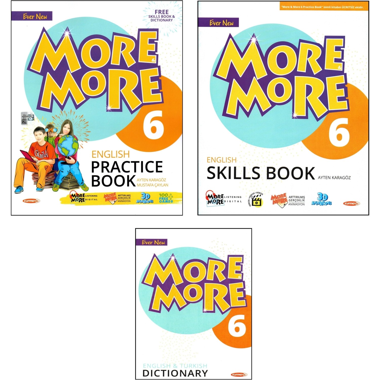 Kurmay Yay nlar Elt More More 6 S n f English Practice Kitab 
