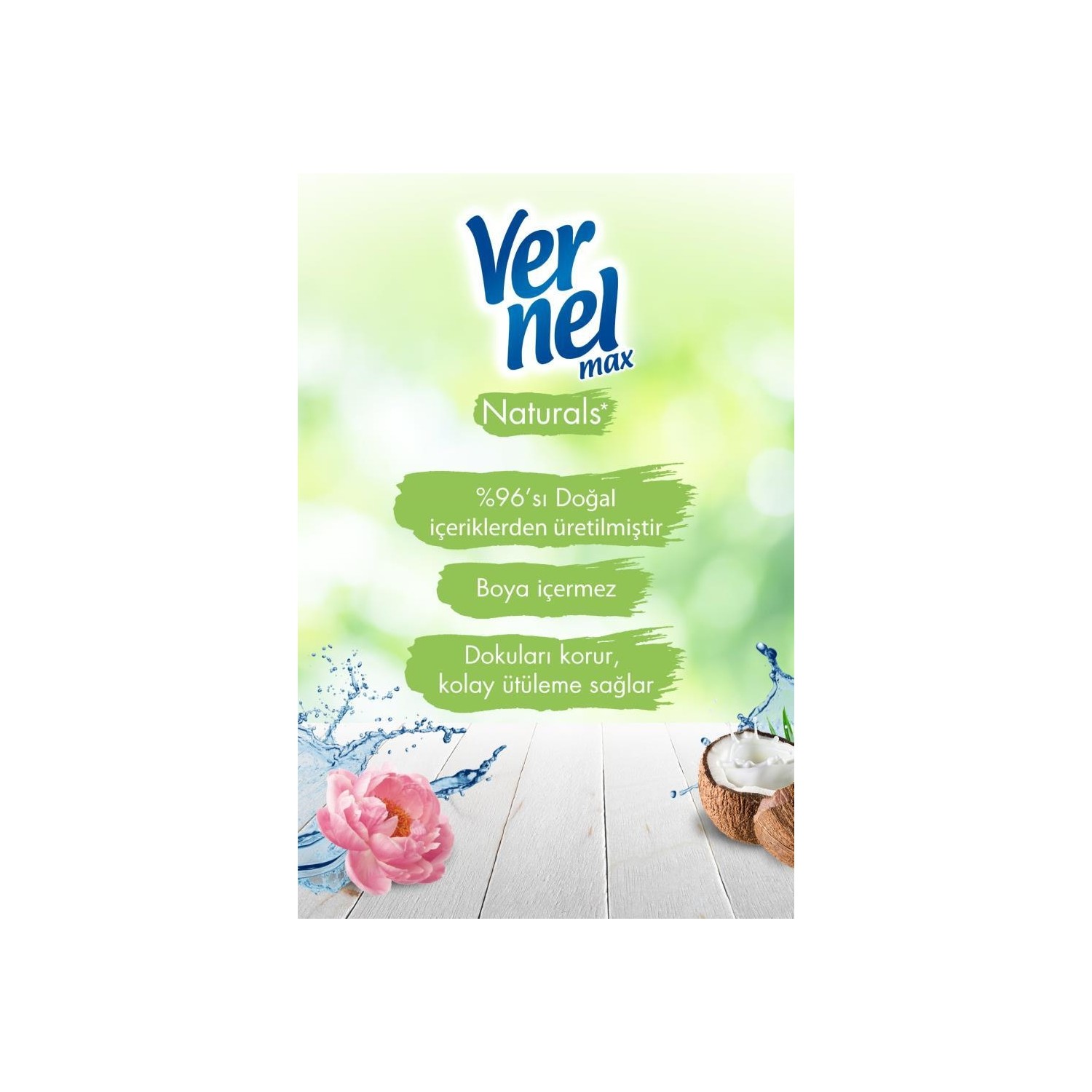 Vernel Max Taze Gül 1.44L & Vernel Max Taze Lavanta 1.44L & Vernel Max ...