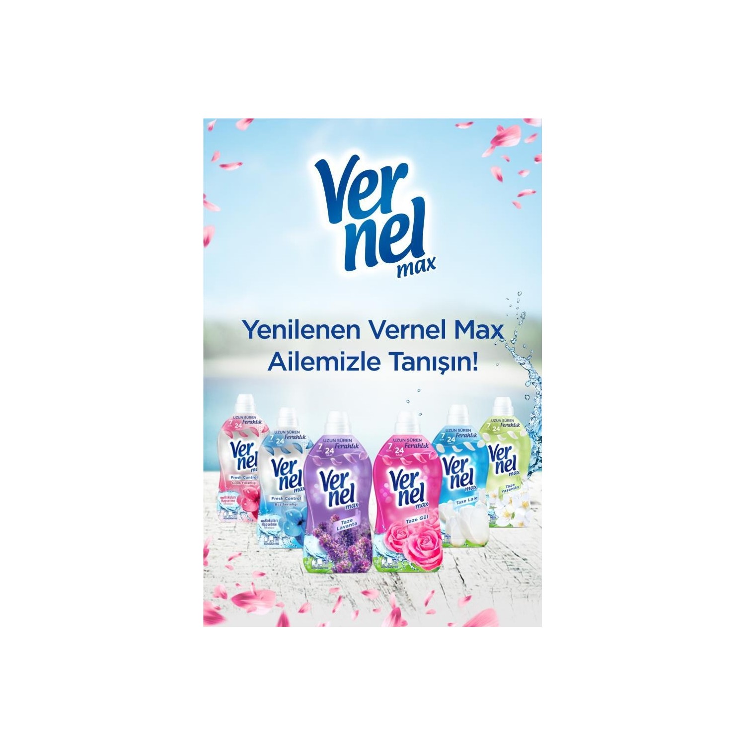 Vernel Max Taze Lavanta 2x1.44L & Vernel Max Sensitive Fiyatı
