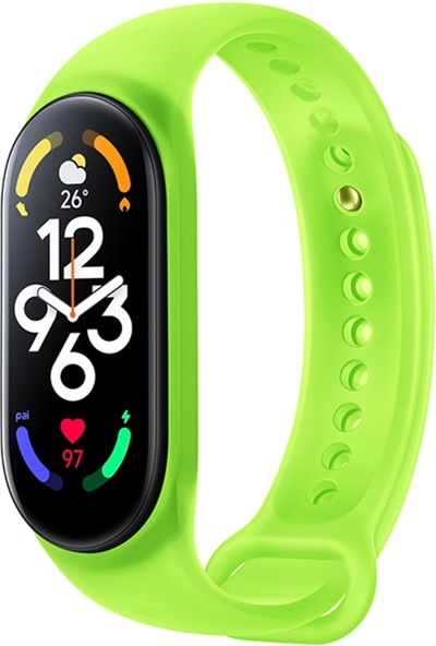 Xiaomi Mi Band 7 - 7nfc Için Saat Kayışı - Açık Yeşil (Yurt Dışından) Xiaomi Mi Band 7 - 7nfc Için Saat Kayışı - Açık Yeşil (Yurt Dışından)