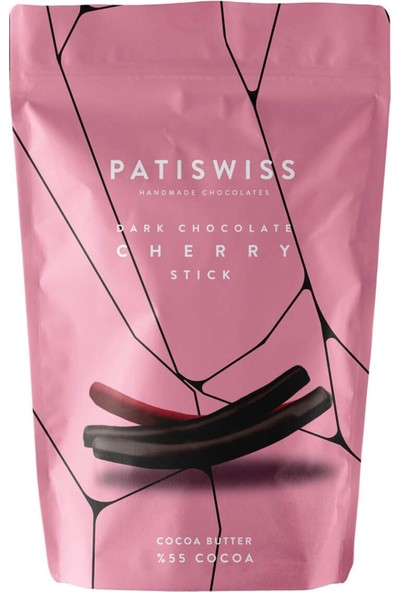 EKS Ticaret Patiswiss Vişne Stick Çikolata Bitter 80 gr
