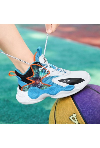SITONGHENGQI Erkek Çocuk Basketbol Ayakkabı (Yurt Dışından) SITONGHENGQI Erkek Çocuk Basketbol Ayakkabı (Yurt Dışından)