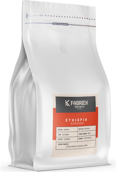 Ethiopia Nensebo 250 gr Filtre Kahve Ethiopia Nensebo 250 gr Filtre Kahve